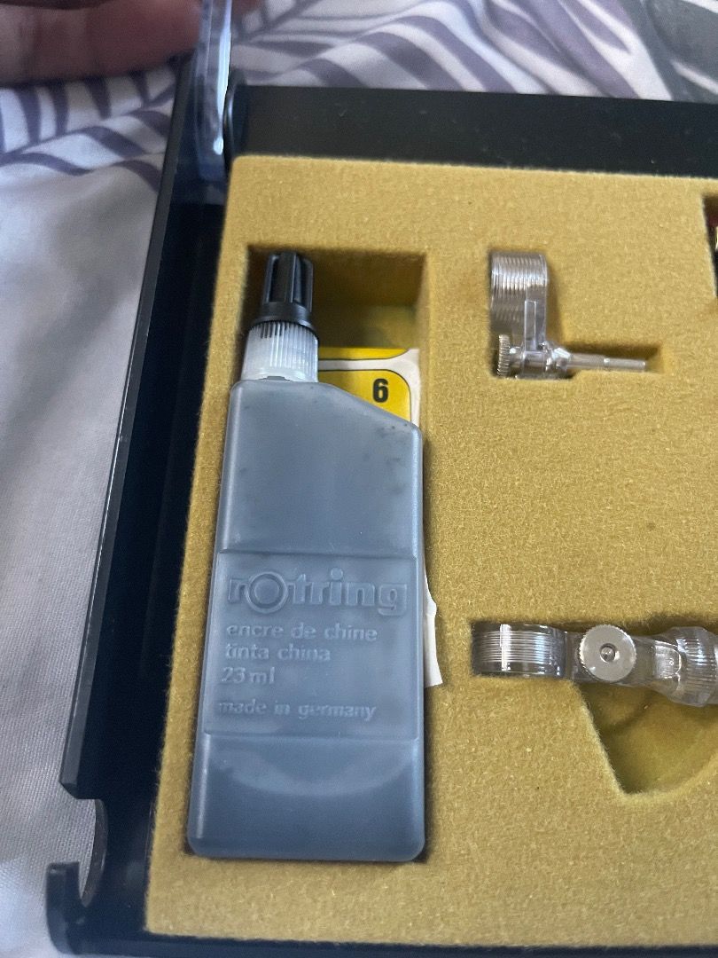 Rotring Architecture Drawing Drafting Set Mechanical Pen Set and ...