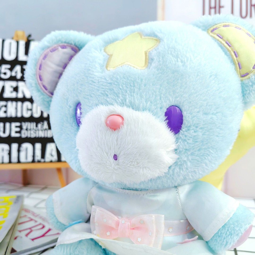 Sanrio Puff Poff Cute Bear Plush Mascots 45th anniversary, Hobbies ...