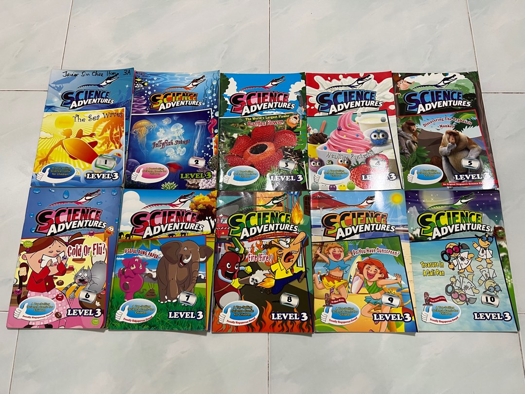 Science Adventures Level 3 (Volume 1 to 10), Hobbies & Toys, Books ...