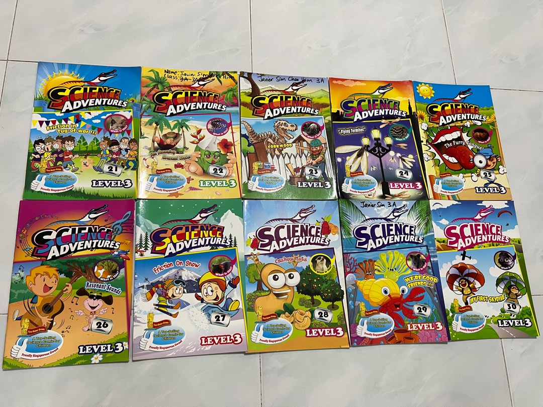 Science Adventures Level 3 (Volume 21 to 30), Hobbies & Toys, Books ...