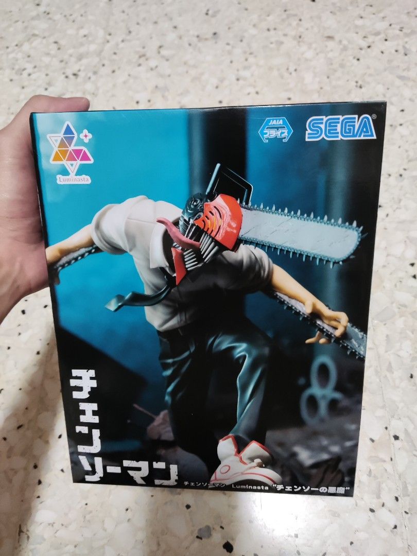 Sega Luminista Chainsaw Man Denjiro Anime Figure Figurine Statue Kuji ...