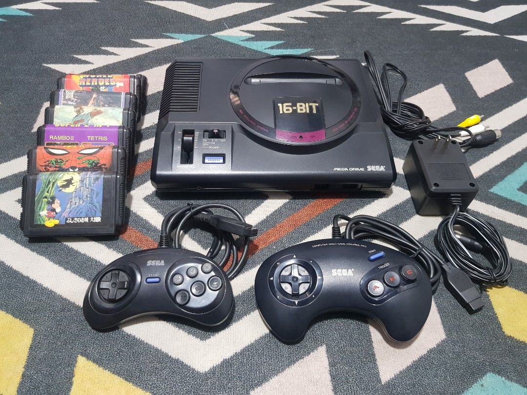 Sega Mega Drive Model 1, Video Gaming, Video Game Consoles, Others on ...