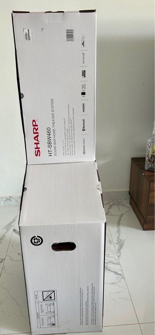Sharp sound bar home theatre system, TV & Home Appliances, TV ...