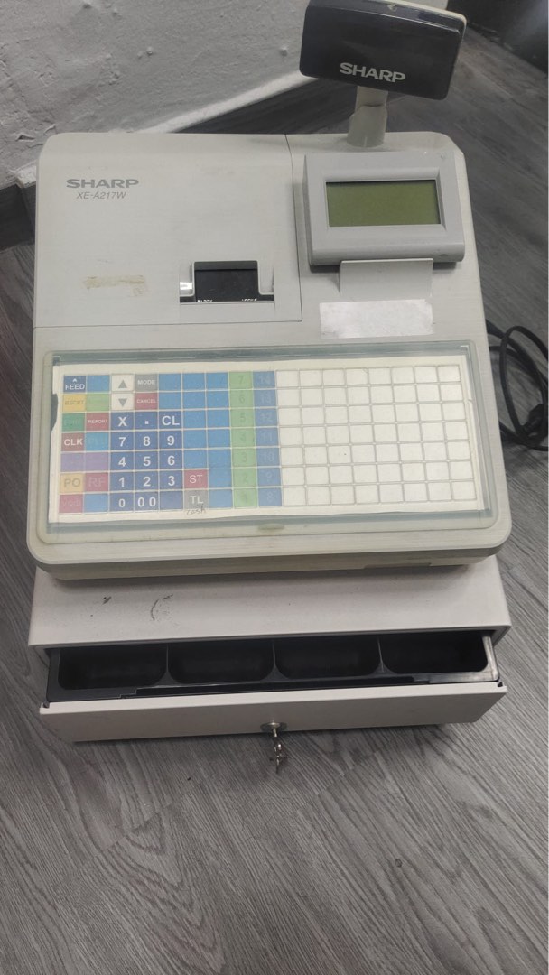 Sharp XE-A217W, Computers & Tech, Office & Business Technology on Carousell