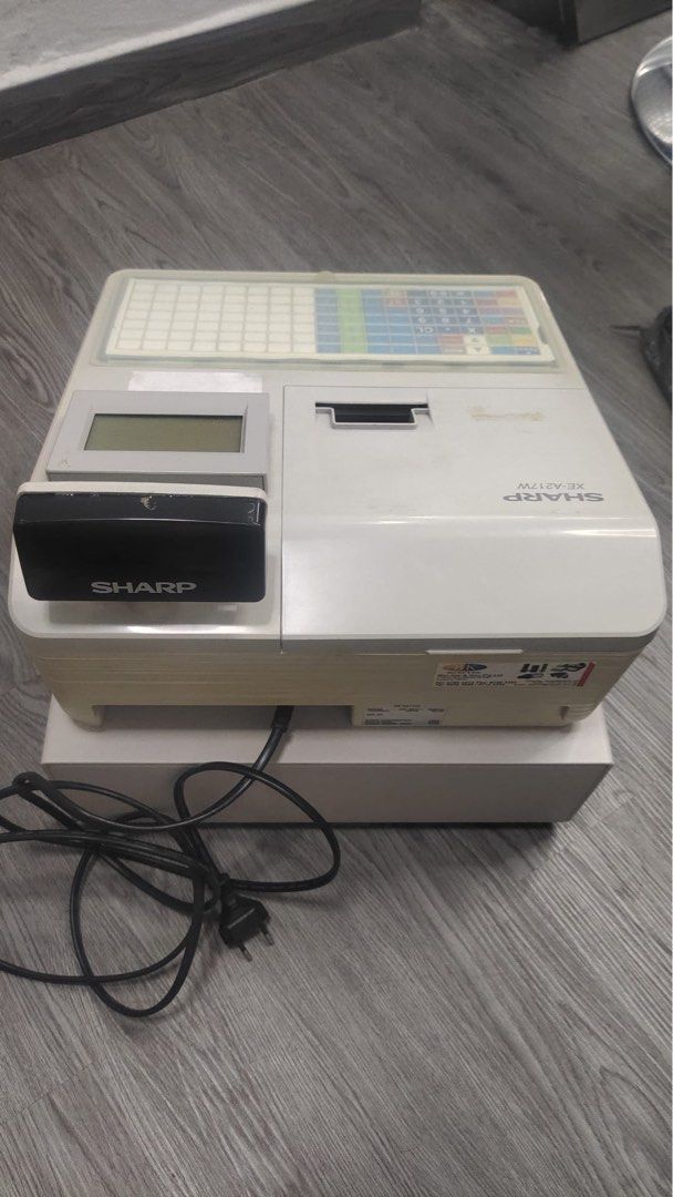 Sharp XE-A217W, Computers & Tech, Office & Business Technology on Carousell