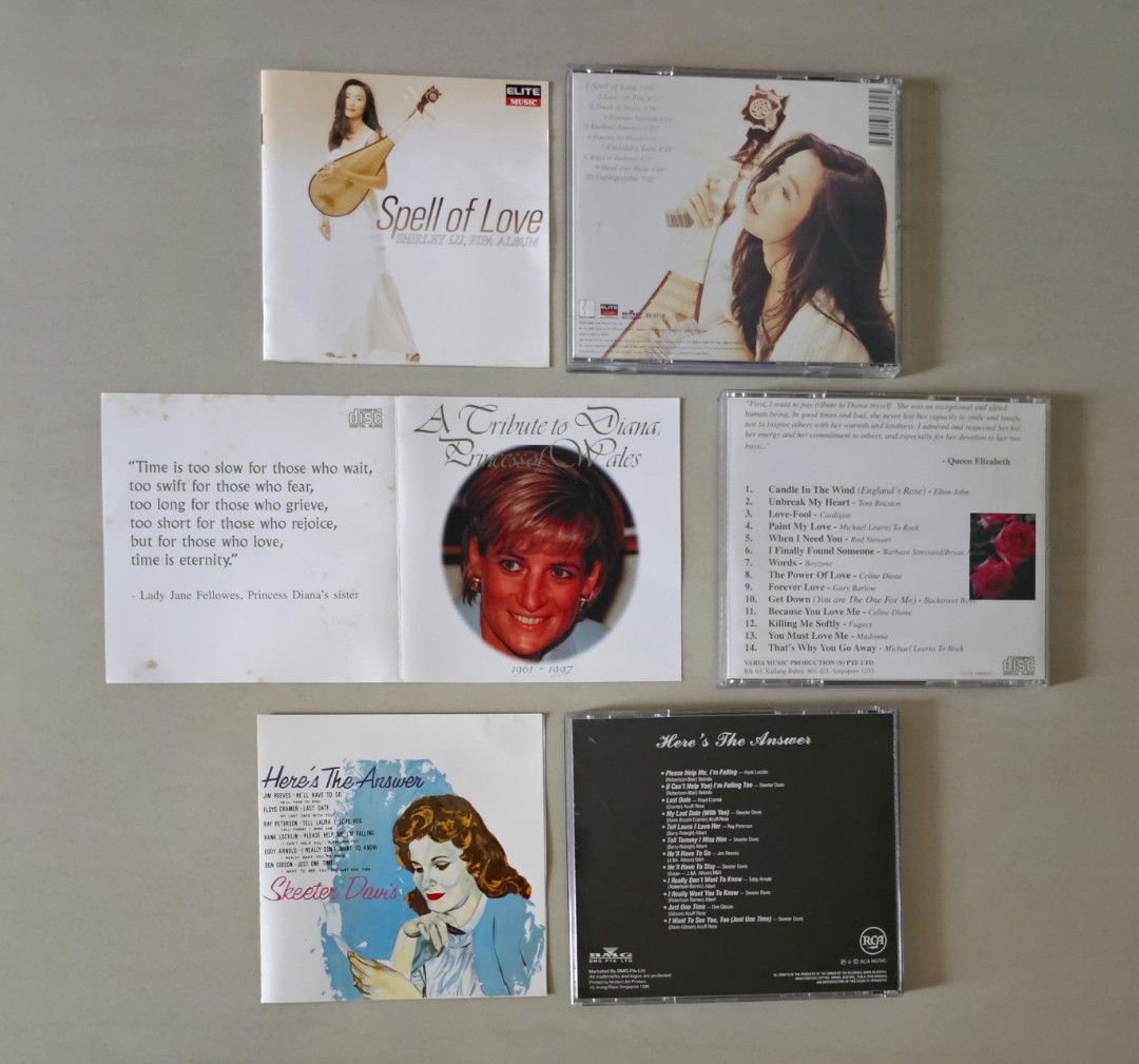 Shirley Lu,Princess Diana,Skeeter Davis,Chaka Khan,Diana Ross,Aretha ...