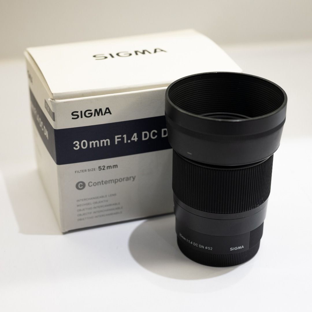 Sigma 30mm f1.4 - 10/10 E Mount, Photography, Lens & Kits on Carousell