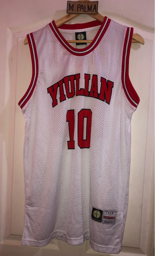 Slamdunk shohoku yiulian 10 production jersey xlarge 22.x32, Men's ...