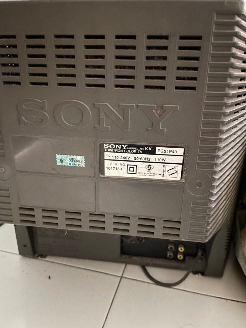 Sony Trinitron Color Tv Basic Schematic Diagram Fully Workin