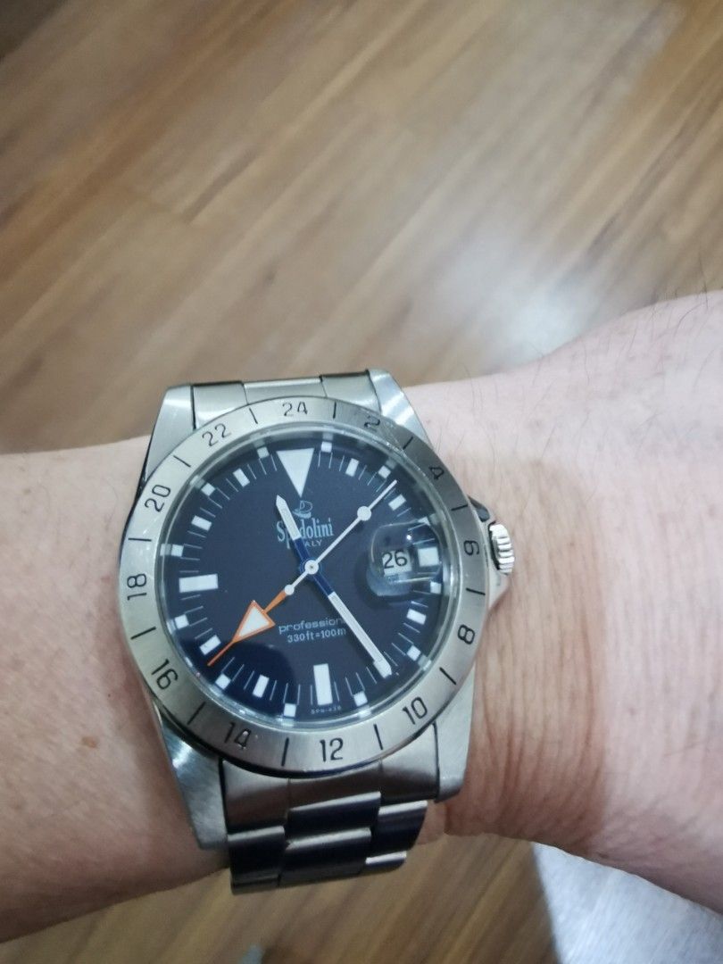 Spadolini GMT Watch, Men's Fashion, Watches & Accessories, Watches on ...
