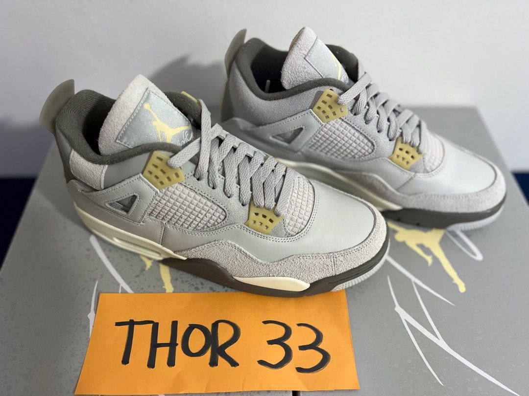 STEAL Air Jordan 4 Retro SE Photon Dust, Men's Fashion, Footwear ...