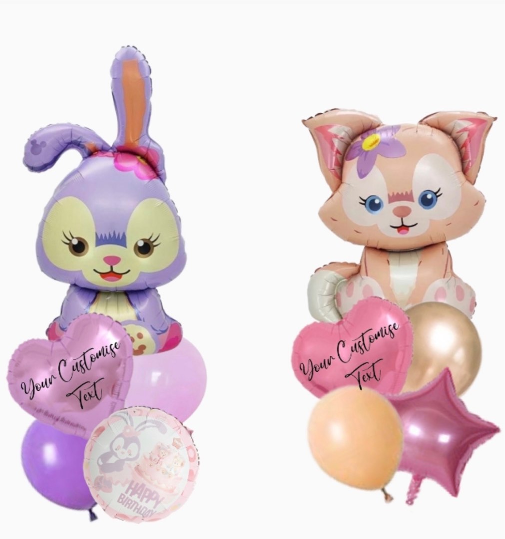 StellaLou & Linabell helium balloon set, Hobbies & Toys, Stationery ...