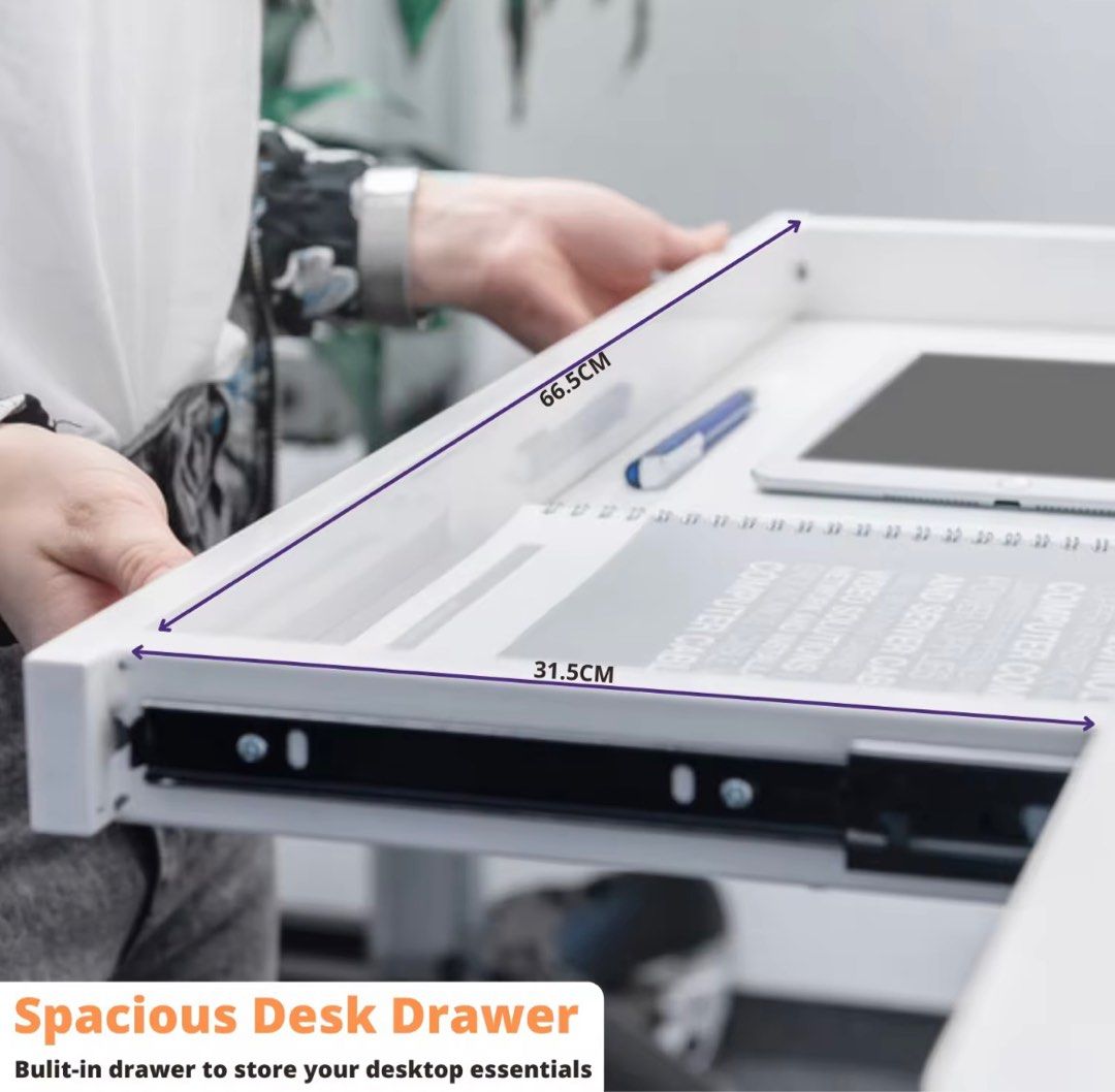 Electronic Study Table with height adjustments, Furniture & Home Living ...