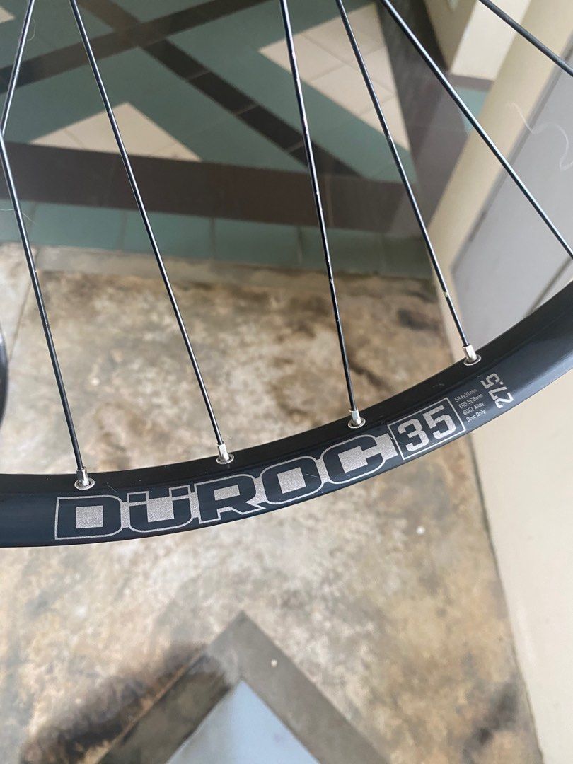 Sunringle Duroc 35 wheelset 27.5 Boost., Sports Equipment, Bicycles ...