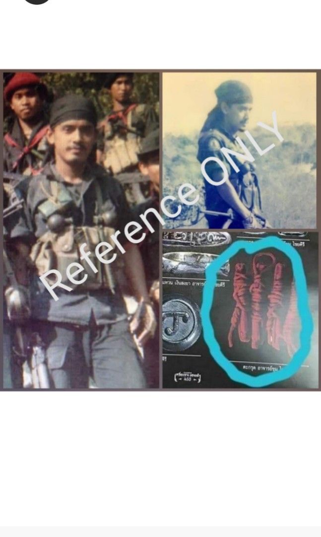 Takrut 4 Dork Aj chum Chaikiri BE2521 Roon Ngiap Sieng Thai Amulet ...