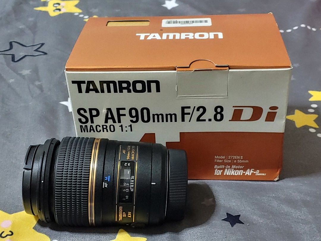 Tamron SP AF 90mm F/2. 8 Di Macro 1:1 lens (Nikon F mount), Photography, Lens & Kits on Carousell