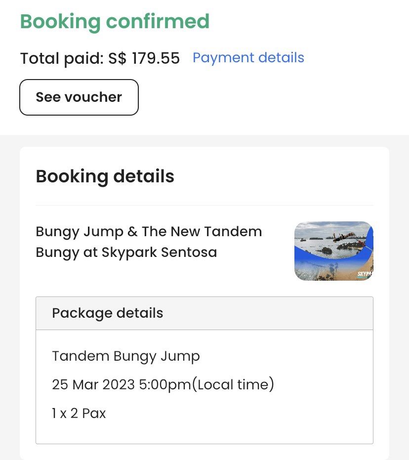 Tandem Bungee Jump, Tickets & Vouchers, Local Attractions & Transport ...