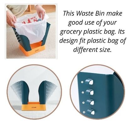 The Minimalist Waste Bin | Rubbish Bin | Trash Bin which uses your ...