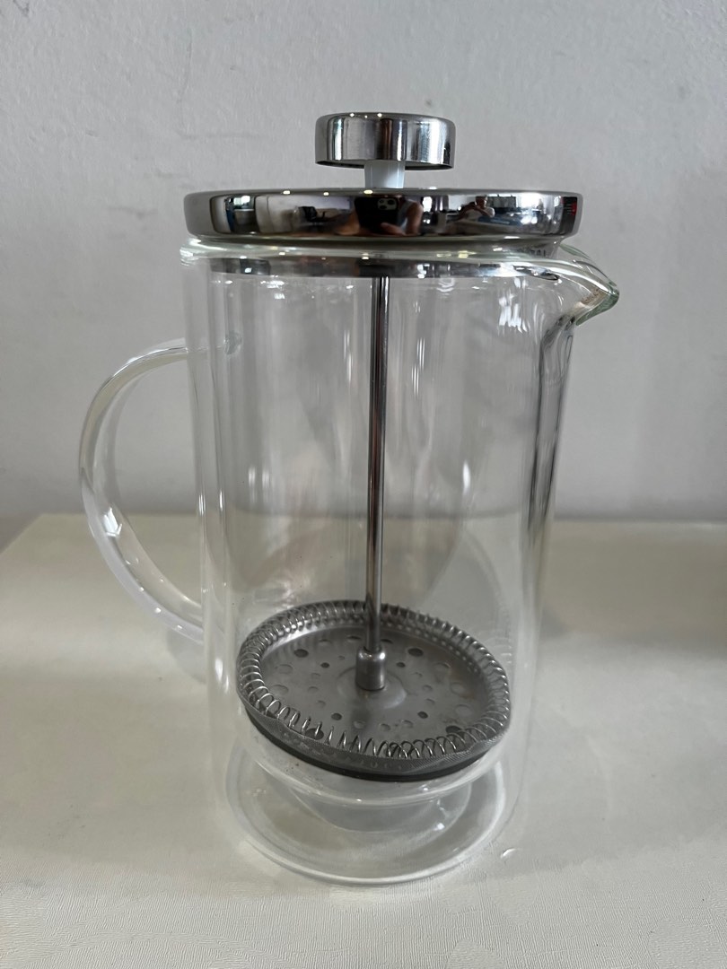 Thick Double Wall Coffee & Tea Plunger French Press 500ml, TV & Home ...