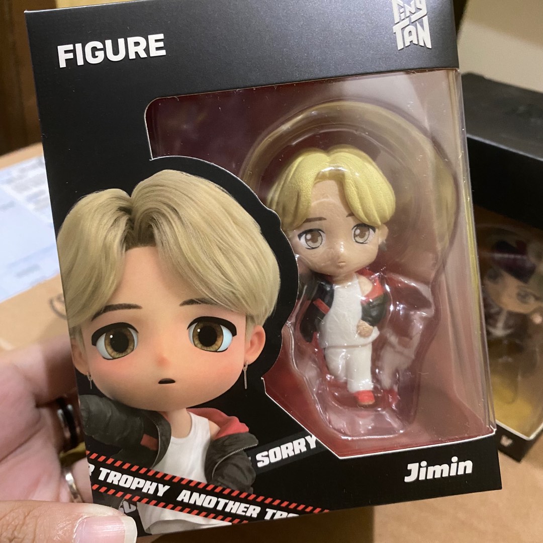 TINY TAN FIGURE MIC DROP JIMIN, Hobbies & Toys, Memorabilia & Collectibles, K-Wave on Carousell