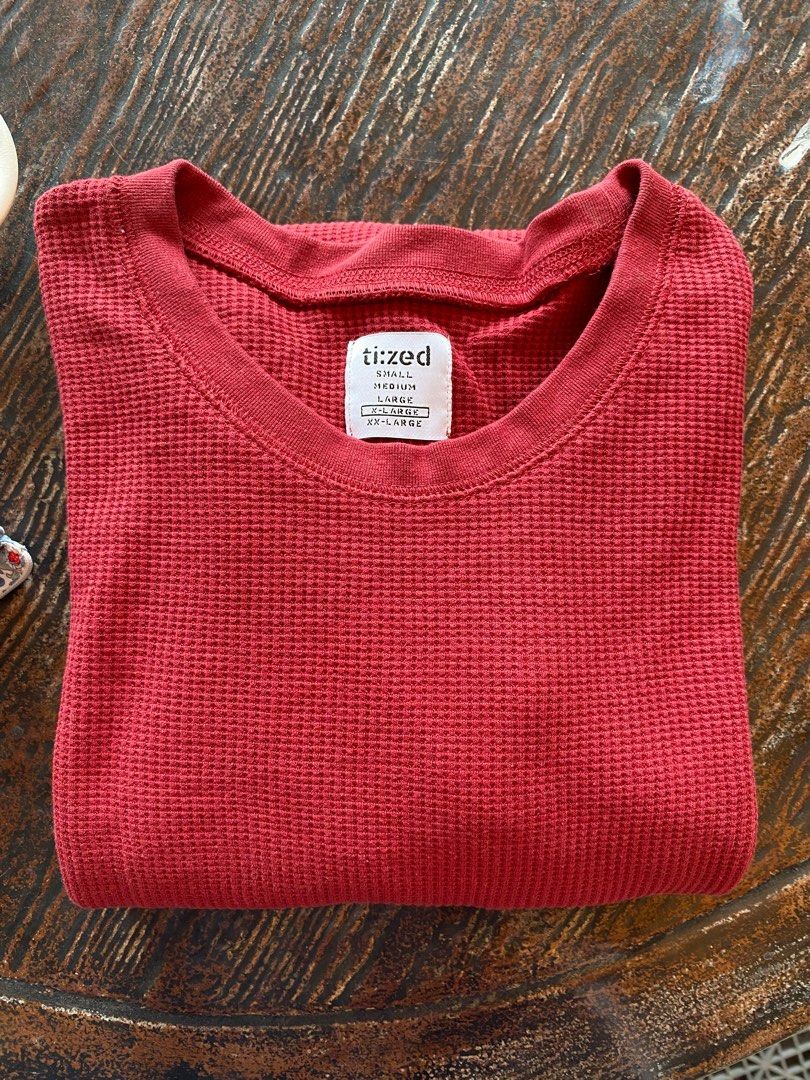 TIZED Waffle| WOMAN BLOUSE, Women's Fashion, Tops, Blouses on Carousell