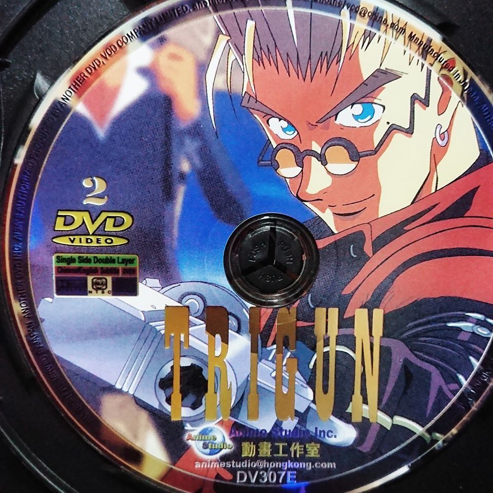 Trigun Complete Series DVD Boxset (Vash the Stampede, Nicholas Wolfwood ...
