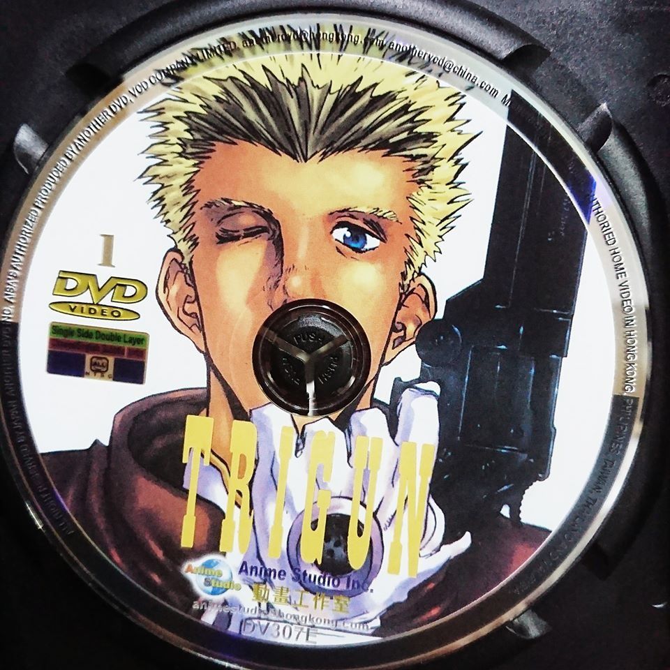 Trigun Complete Series DVD Boxset (Vash the Stampede, Nicholas Wolfwood ...