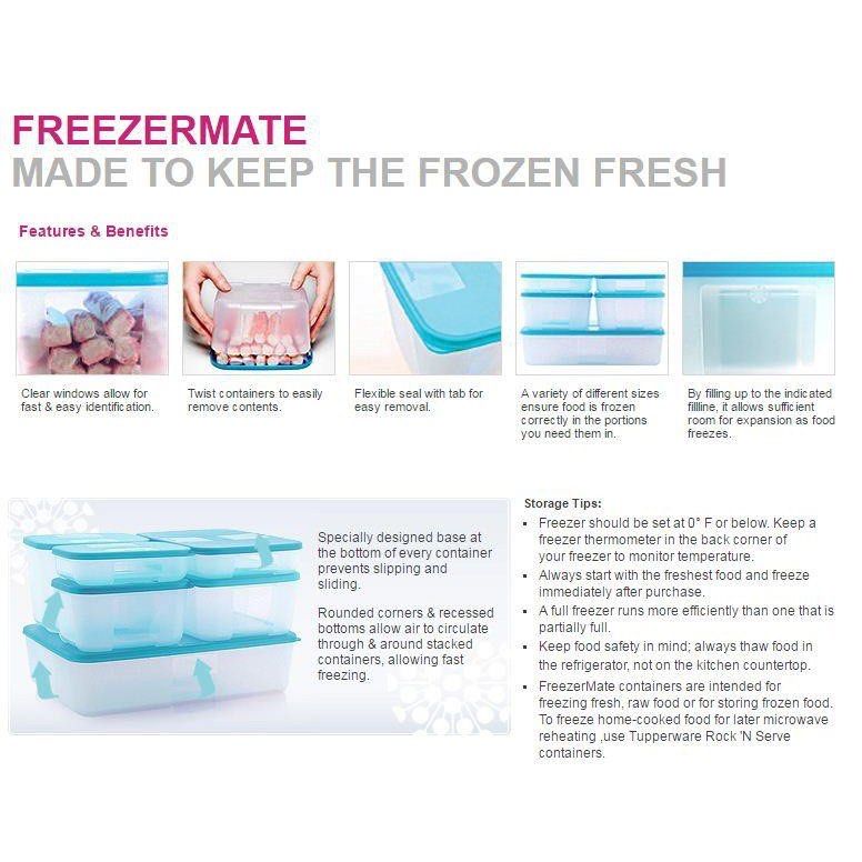 Tupperware Freezer mate 990ml, Furniture & Home Living, Kitchenware ...
