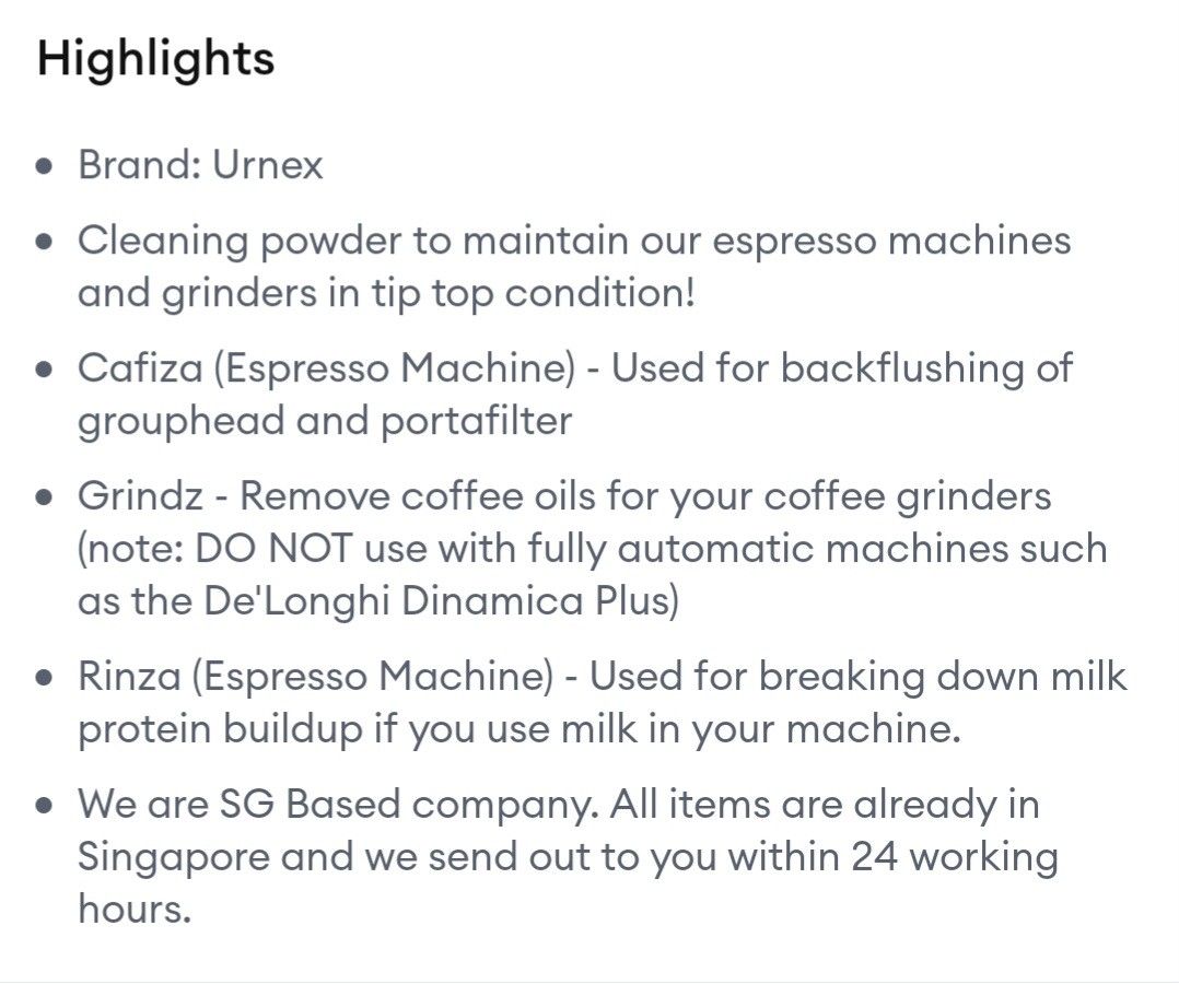 Urnex Espresso Starter Kit, TV & Home Appliances, Kitchen Appliances ...