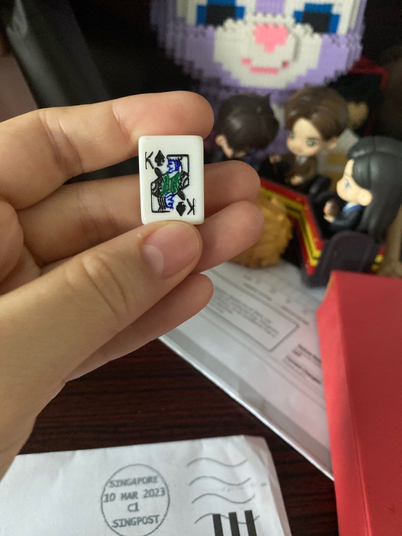 Used Mini Mahjong Lami Gold, Hobbies & Toys, Toys & Games on Carousell