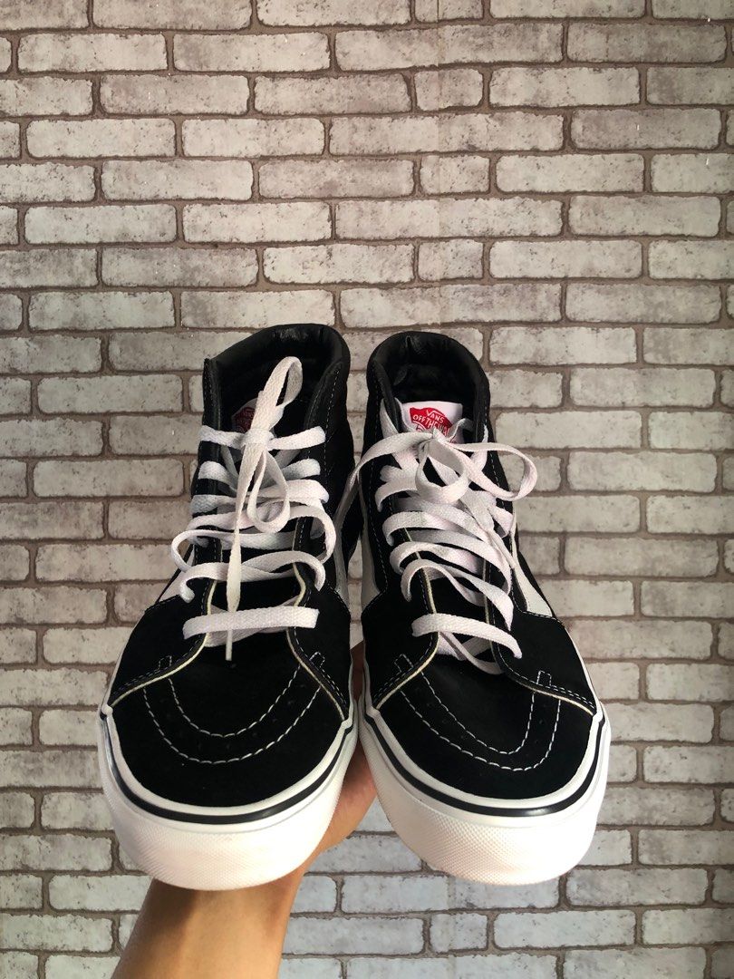 Vans Old Skool Sk8 Hi On Carousell