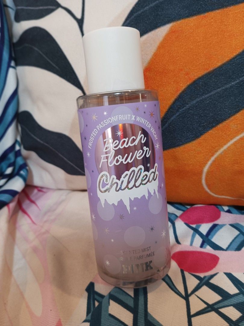 Victoria's Secret -PINK Beach Flower Chilled Perfume on Carousell