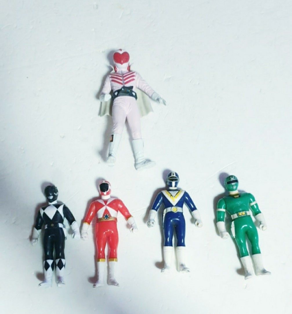vintage Japanese series power rangers pvc figure, Hobbies & Toys, Toys ...