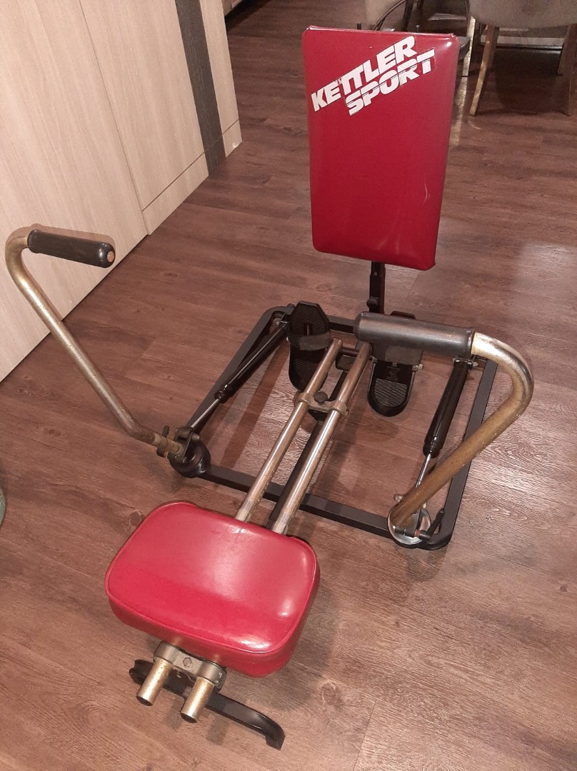 VINTAGE Rowing Machine, Sports Equipment, Exercise & Fitness, Cardio ...