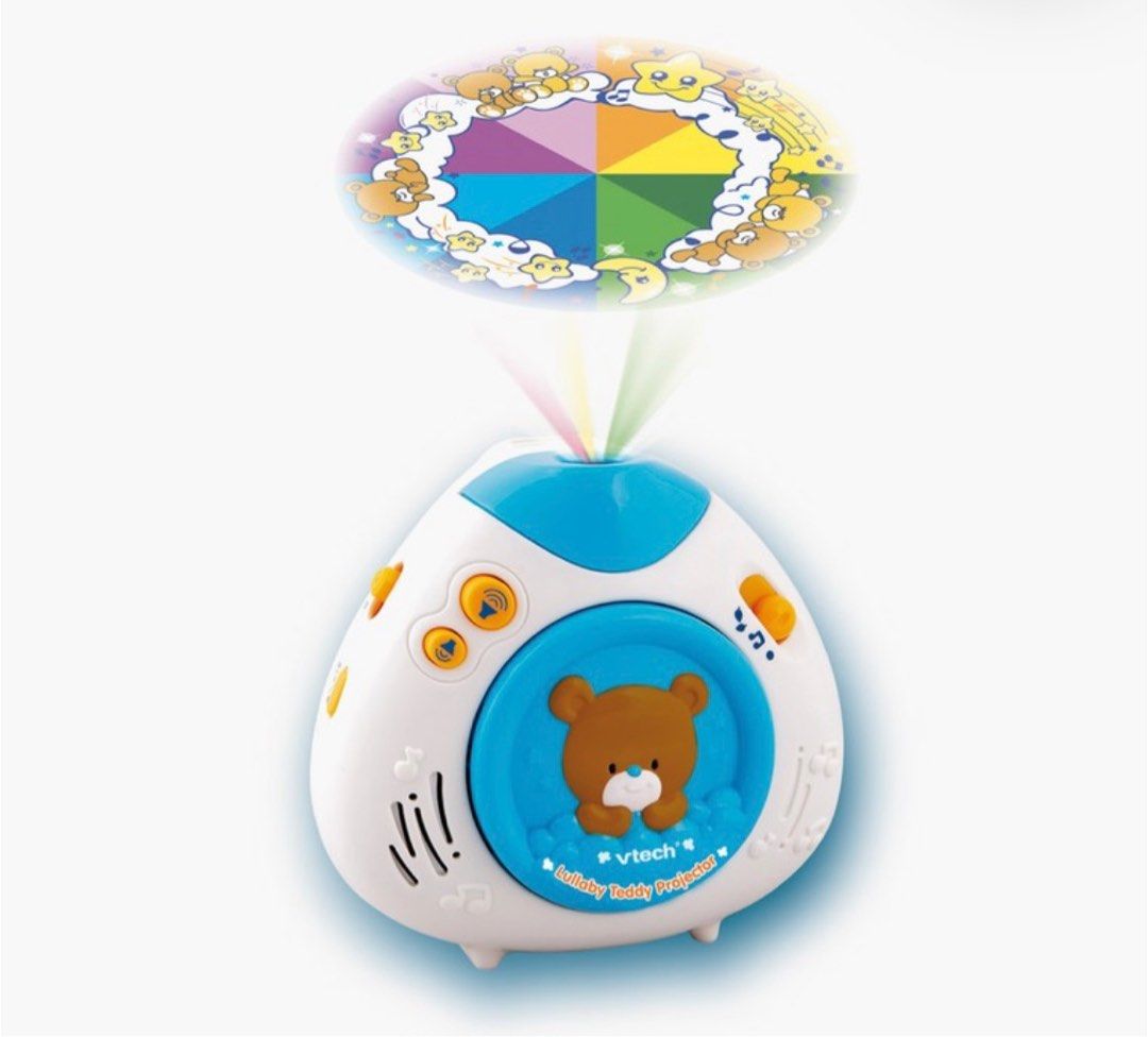 Vtech Lullaby Teddy Projector, Bayi & Anak, Mainan & Baby Walker di ...