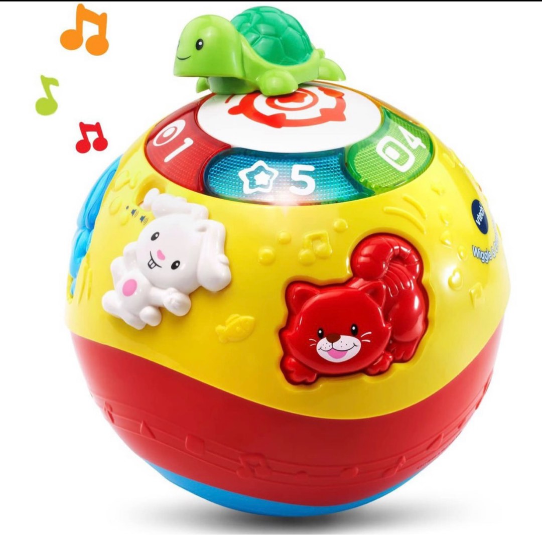 Vtech wiggle and crawl ball, Babies & Kids, Infant Playtime on Carousell