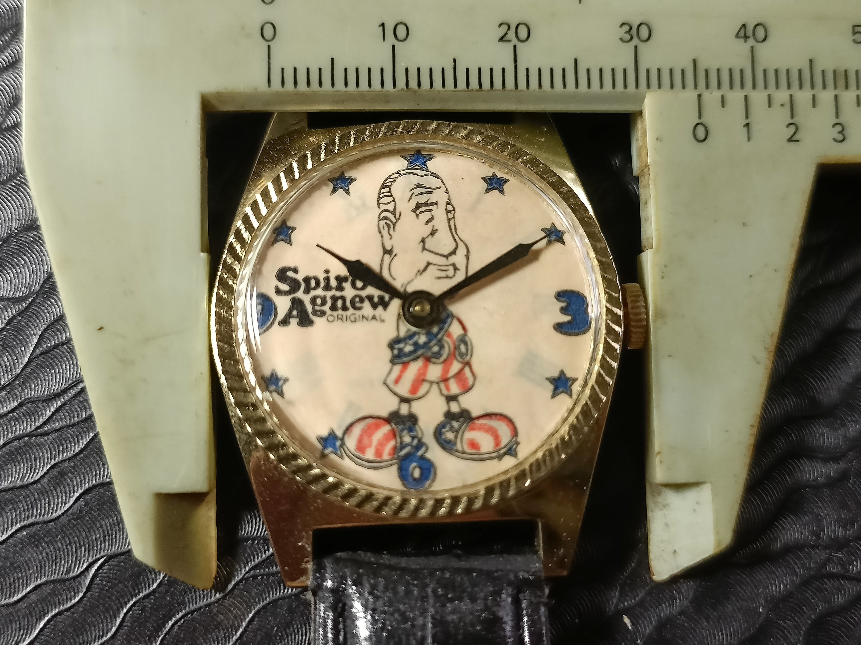 Vtg Spiro Agnew Mechanical Hand-Winding Watch, Luxury, Watches on Carousell