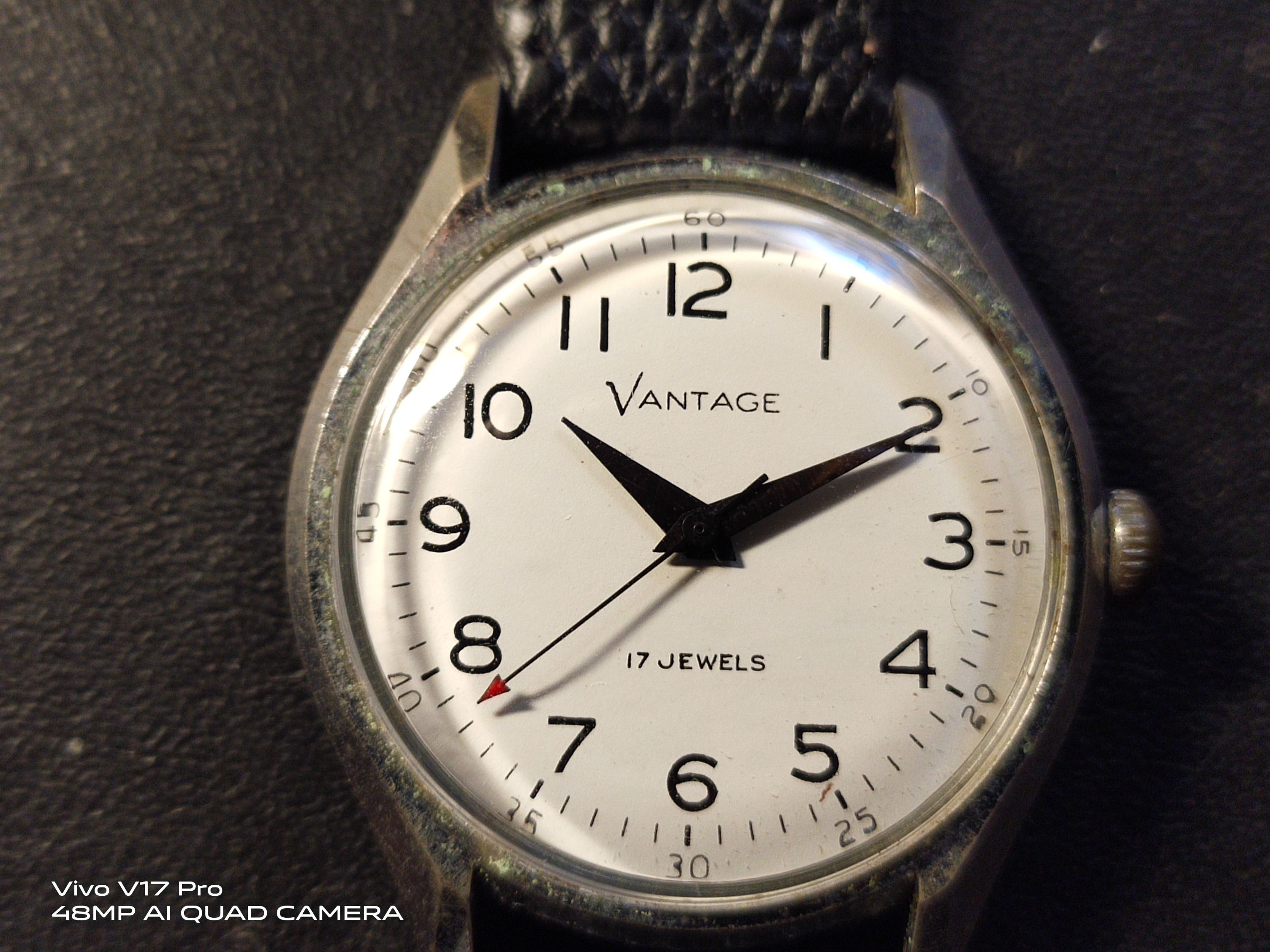 Vtg Vantage(by Hamilton) Mechanical Hand-Winding Watch, Luxury, Watches ...