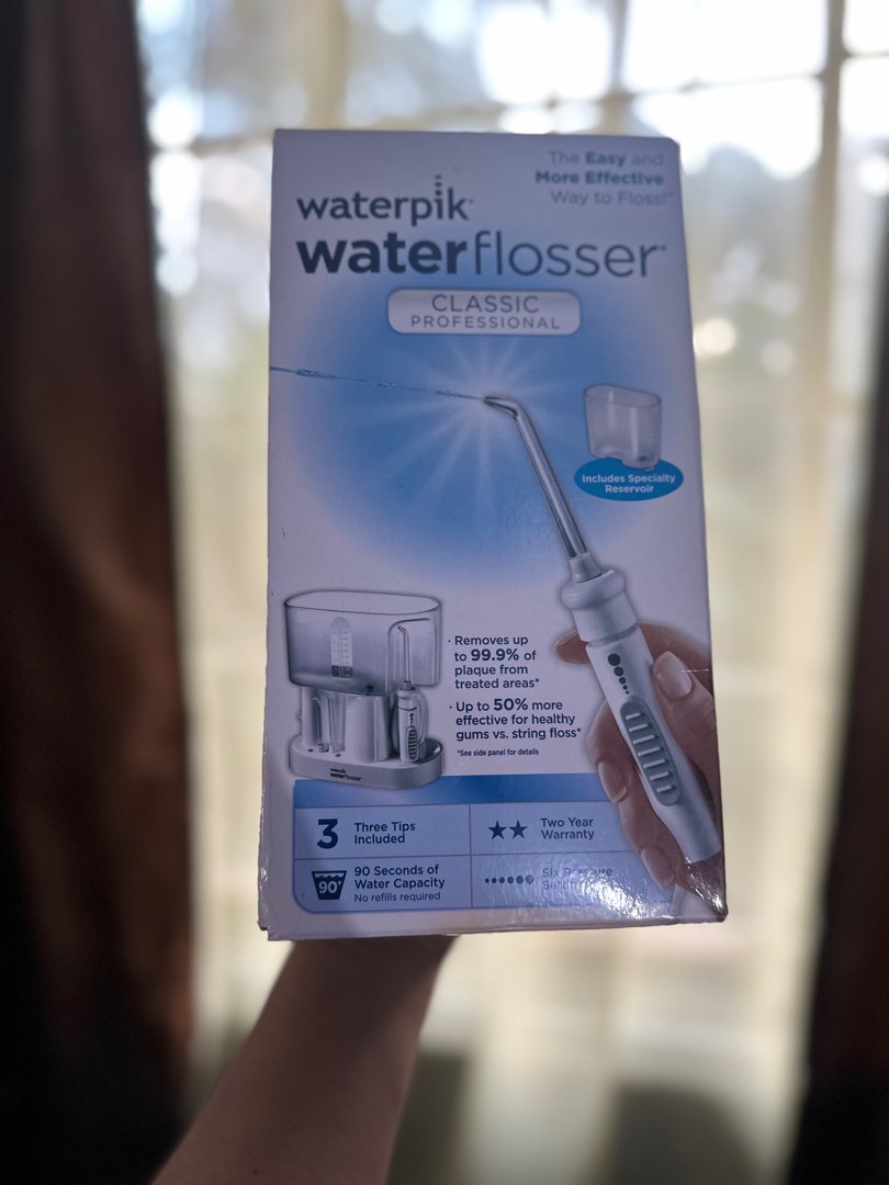 WATERPIK Water Flosser Classic Professional Brand New Sealed 110volts ...