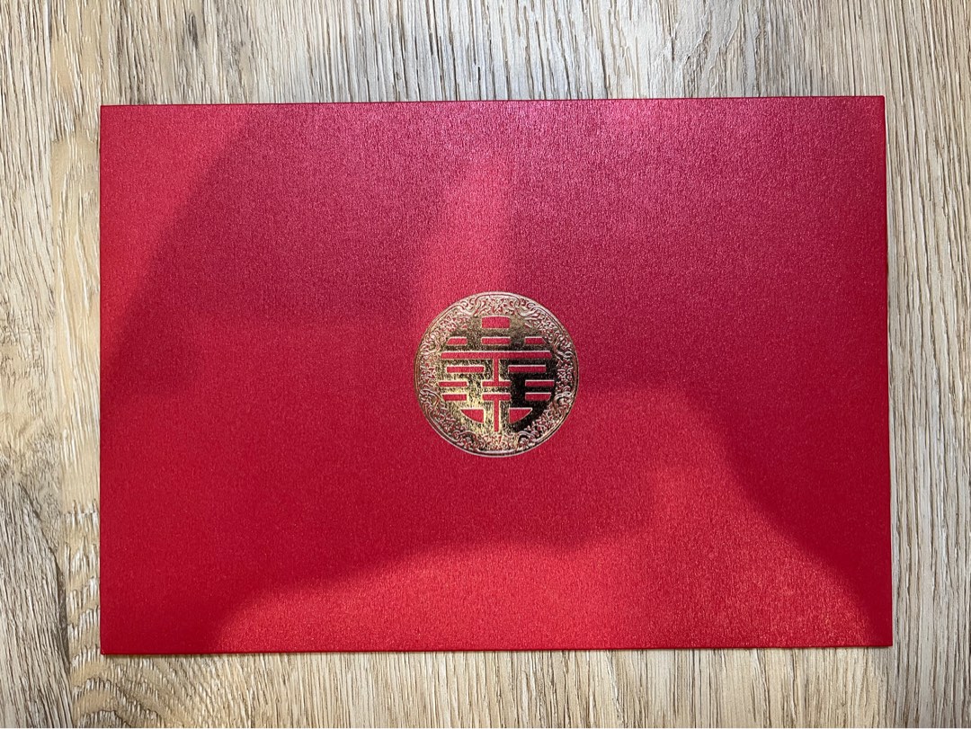 Wedding invitation envelope, Everything Else on Carousell