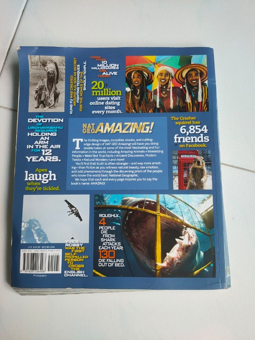 What's happening to me?, Nat Geo Amazing 100 people, places and things ...