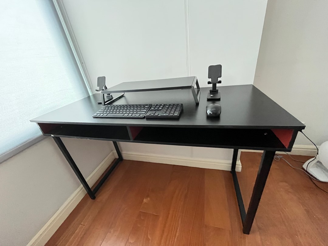 Work Desk + Laptop Stand + Wireless Keyboards & Mouse (FREE Phone ...