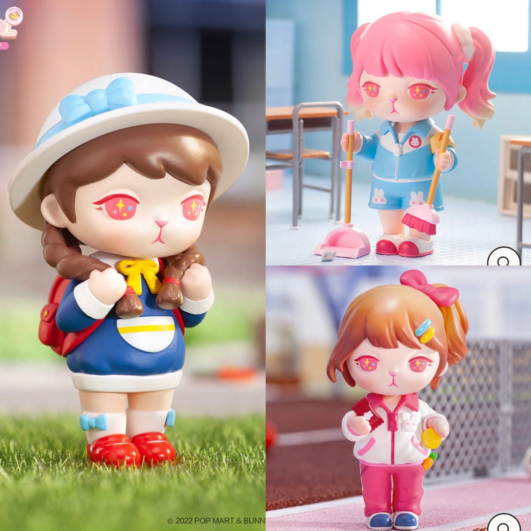 (wts only) Popmart Bunny School Series, Hobbies & Toys, Toys & Games on Carousell