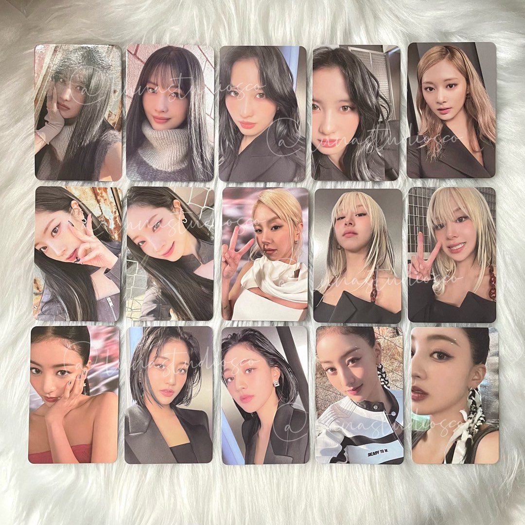 WTS TWICE Ready To Be Album Photocards Set Me Free Kpop Pcs Nayeon Jeongyeon Momo Sana Jihyo ...
