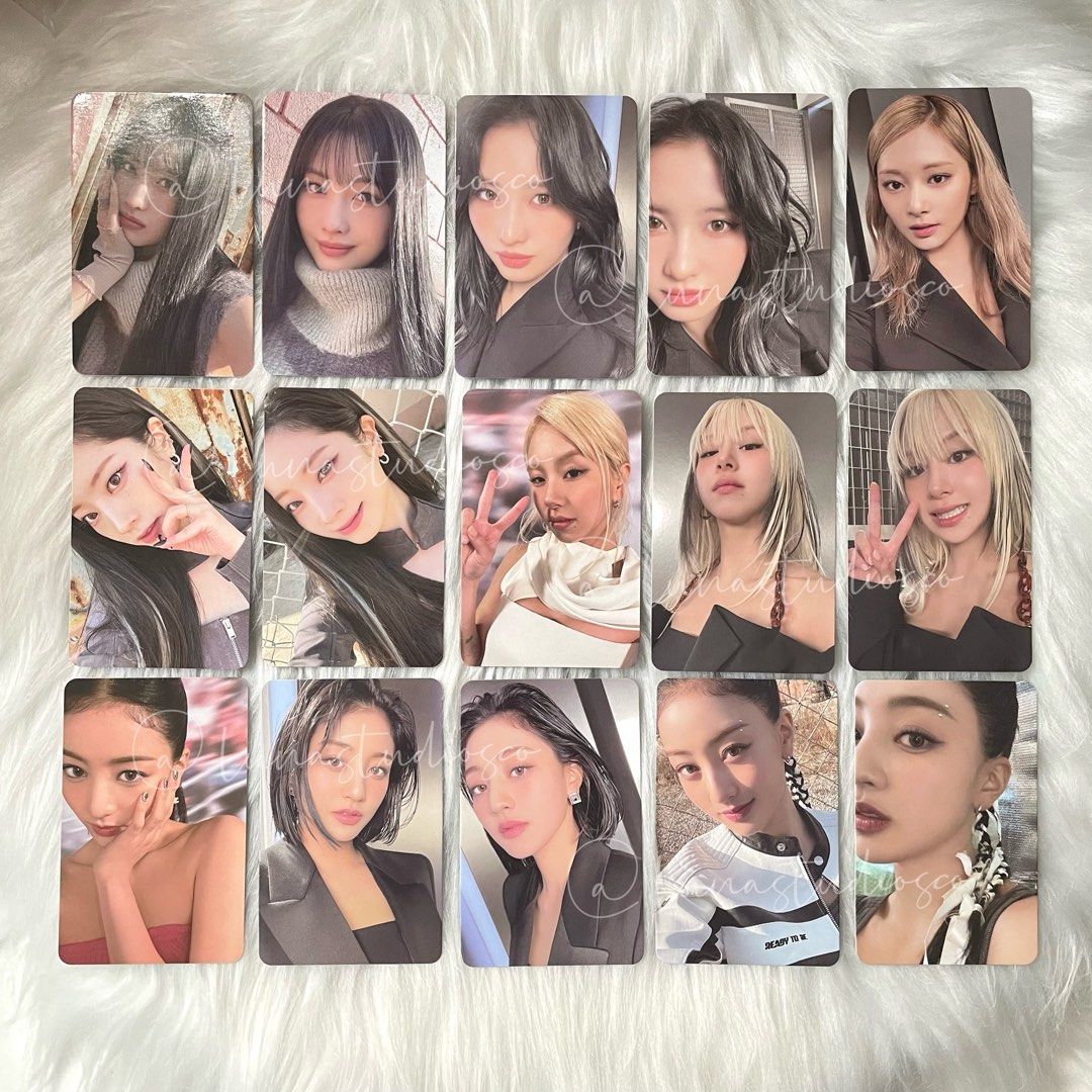 WTS TWICE Ready To Be Album Photocards Set Me Free Kpop Pcs Nayeon Jeongyeon Momo Sana Jihyo ...