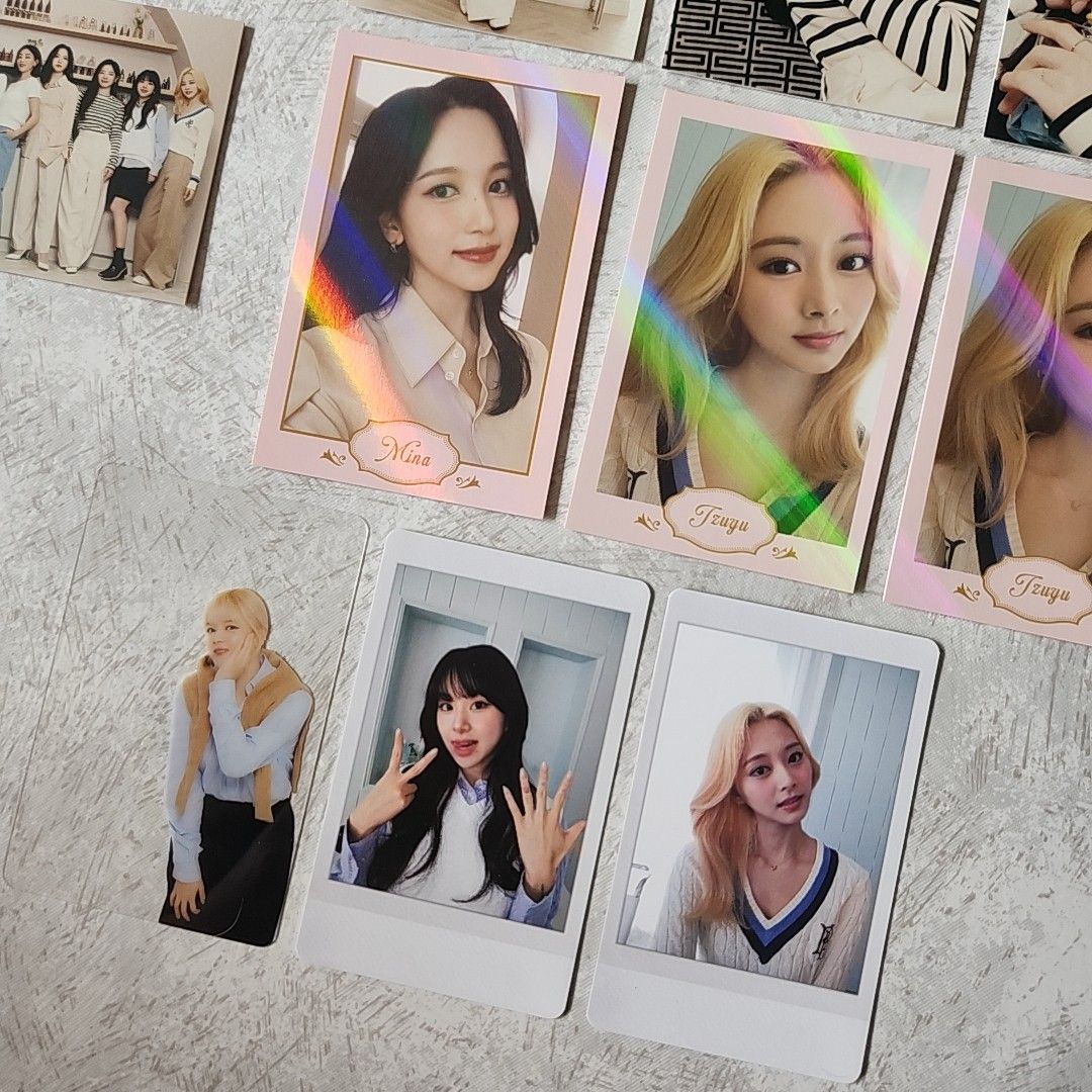 WTT TWICE 7th Anniversary Together 1&2 PCs (Nayeon / Jeongyeon / Mina ...