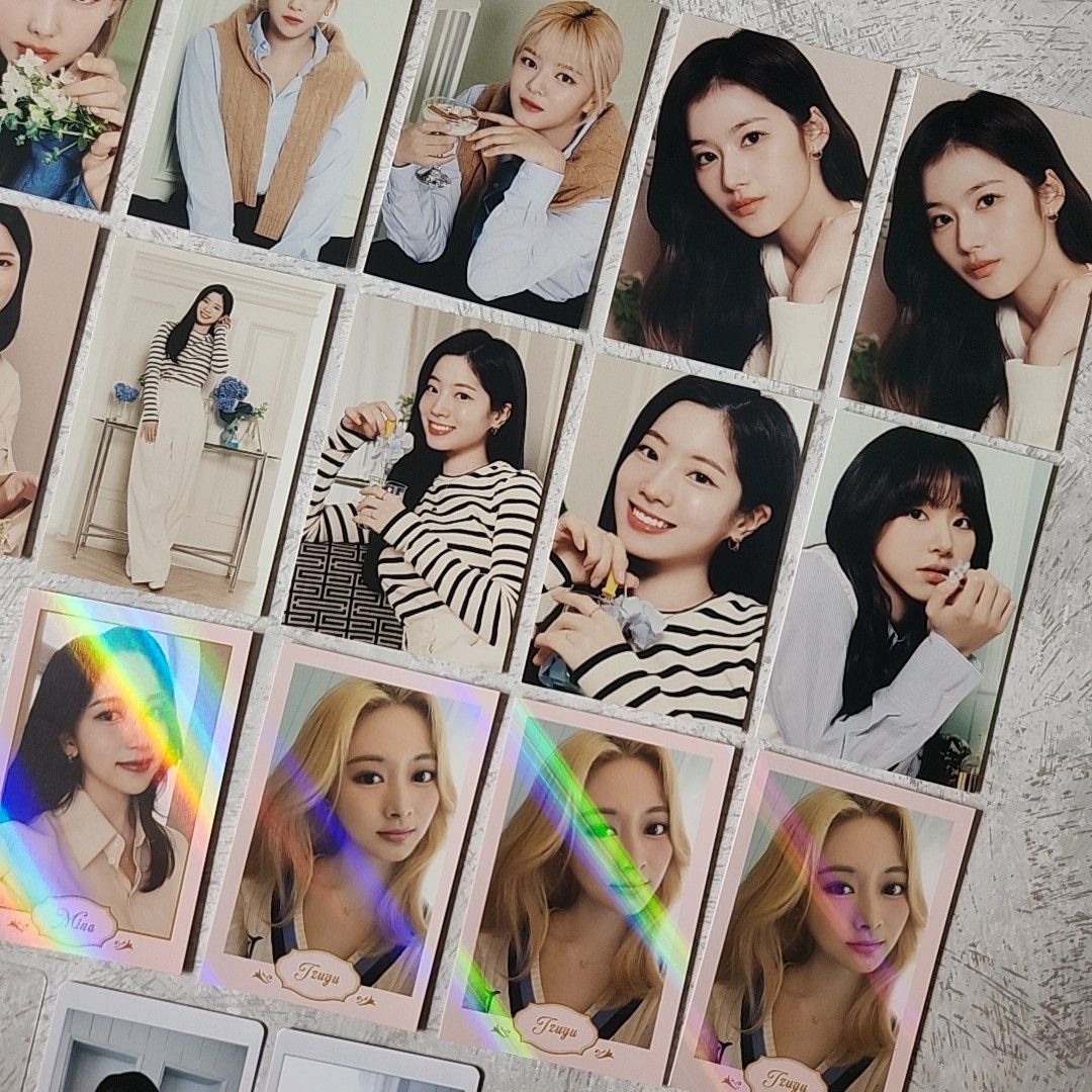 WTT TWICE 7th Anniversary Together 1&2 PCs (Nayeon / Jeongyeon / Mina ...