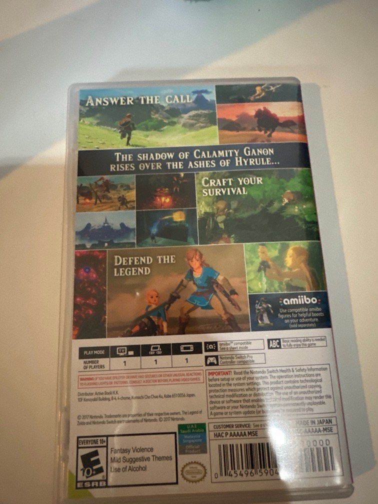 Zelda BOTW nintendo switch, Video Gaming, Video Games, Nintendo on ...