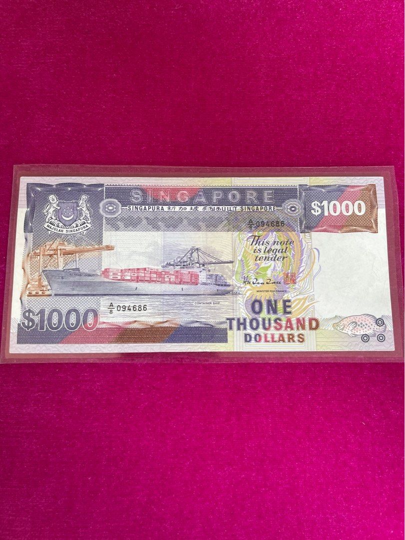 (094686) Ship $1000 Note, Hobbies & Toys, Memorabilia & Collectibles ...
