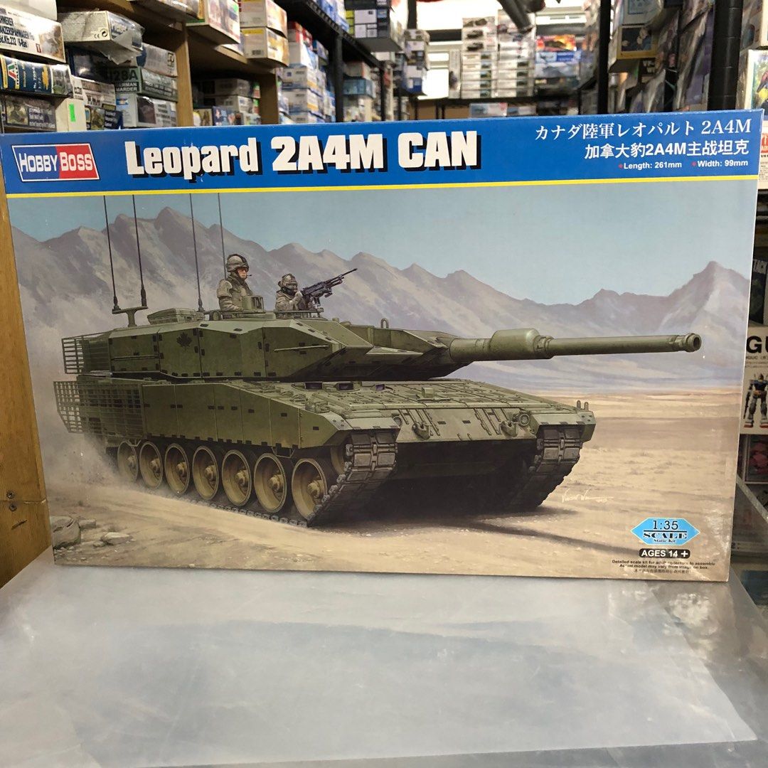 1/35 Hobby Boss Canadian Leopard 2A4M Model Kit, Hobbies & Toys, Toys ...